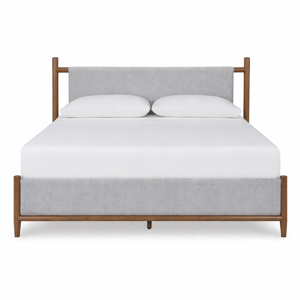 Lyncott King Size Upholstered Panel Bed