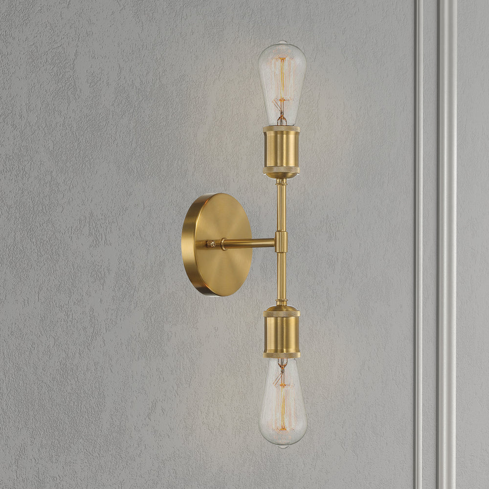 Reverie Double Lights Bathroom Wall Sconce over Mirror Bedroom Hallway ...