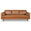 Tessa Modern Sofa -Tan Leather | MidinMod