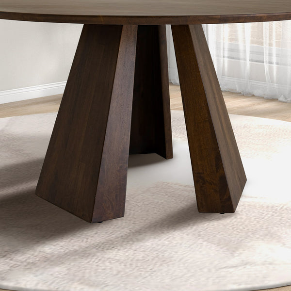 Parker Round Walnut Dining Table | Mid in Mod
