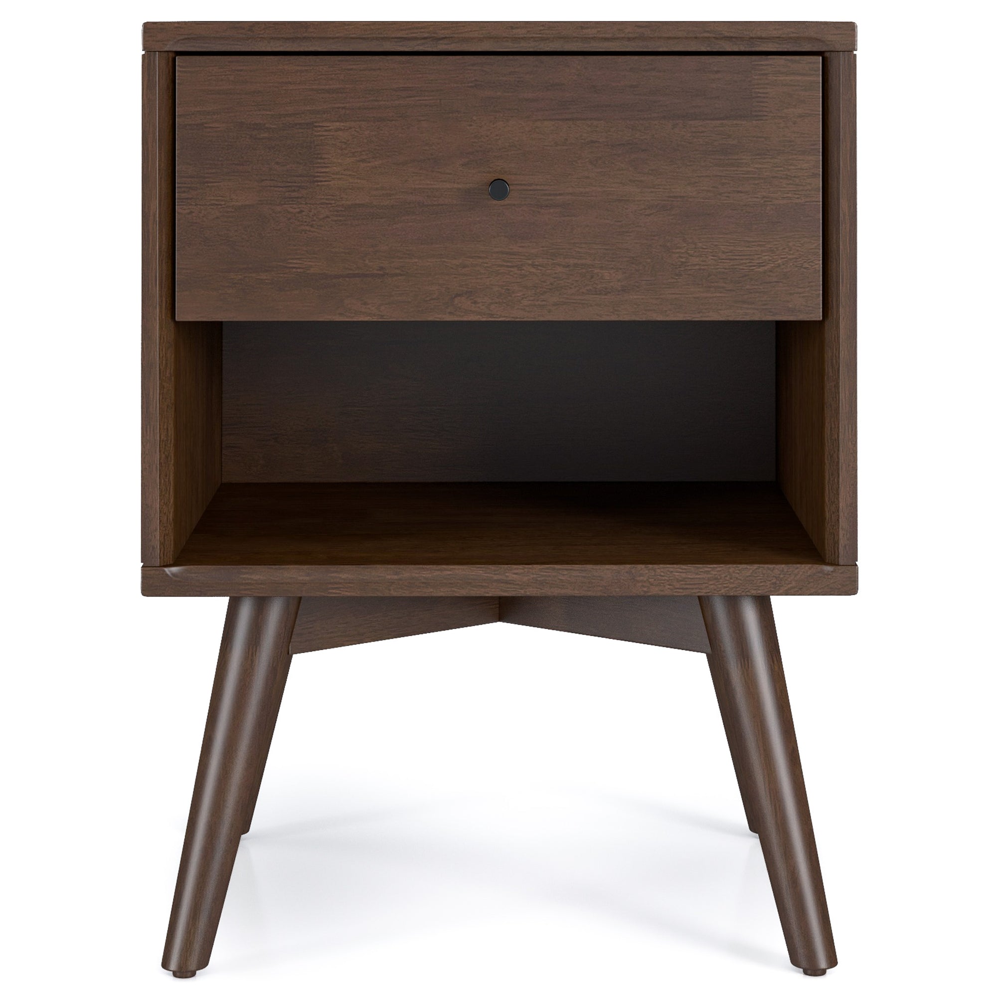 Noak Single Drawer Mid Century Modern Night Stand | MidinMod