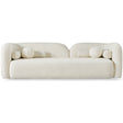 Bodrum Sofa - Ivory Boucle Couch